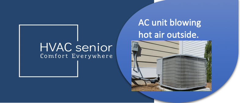 AC unit blowing hot air outside? Find out why and how to fix it.