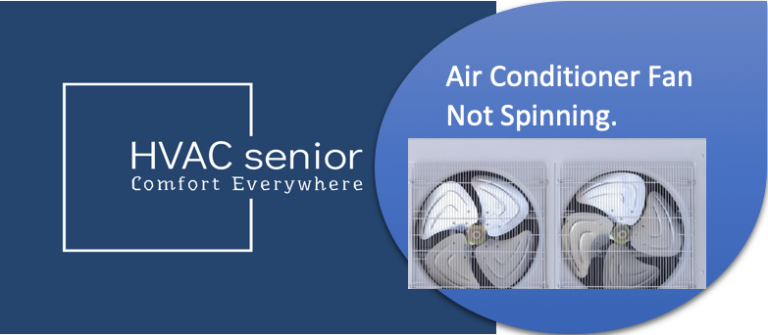 AC Fan not Spinning? Find out why and how to fix it.
