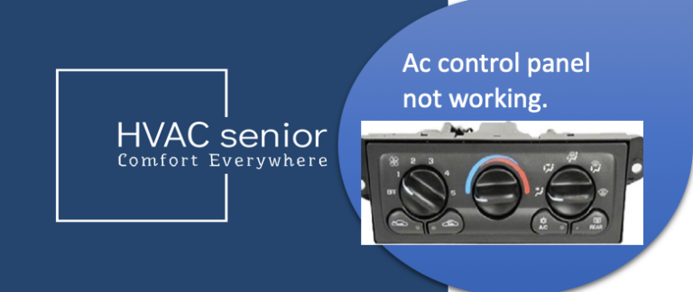 Ac control panel not working? Find out why and how to fix it.