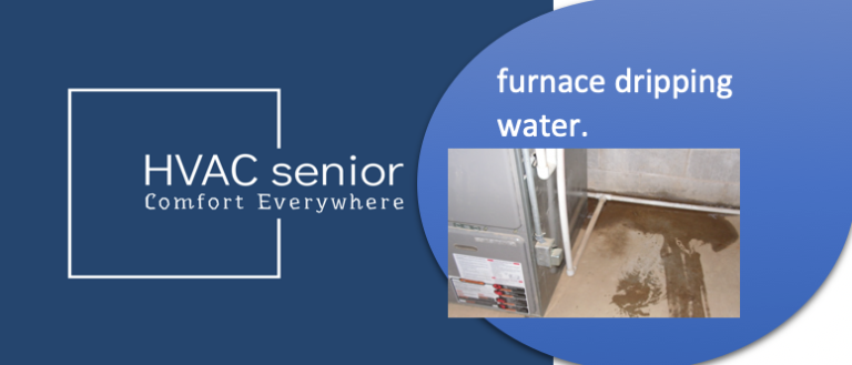Check out why your Furnace leaking water and how to fix it.