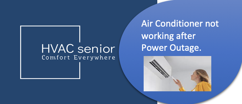 Air Conditioner not working after Power Outage [Solved].